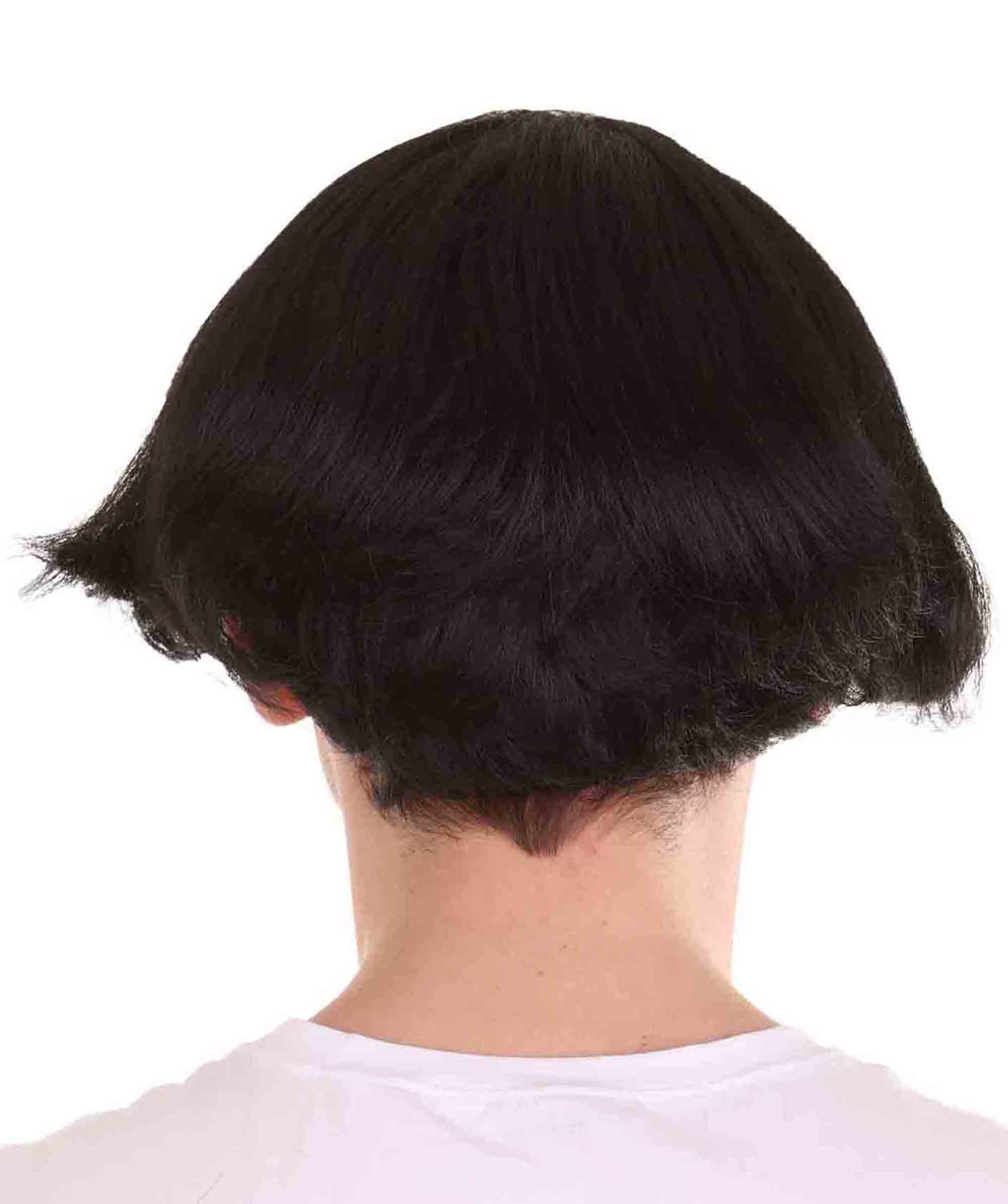 60's Iconic Beatles Wig | Black Celebrity Wig | HPO - HalloweenPartyOnline