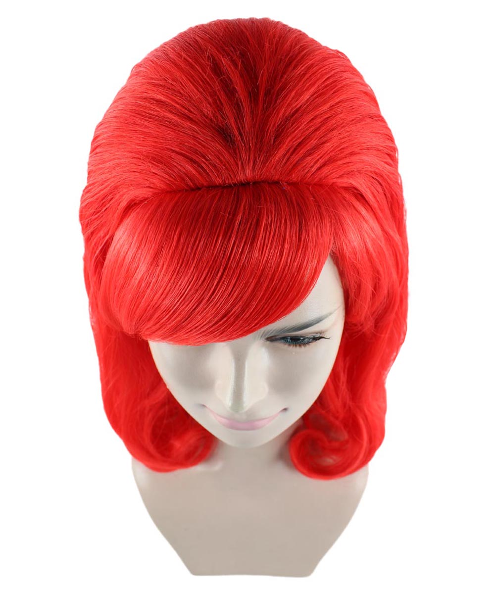 60's Bouffant Wig | Red Vintage Cosplay Halloween Wig | HPO ...